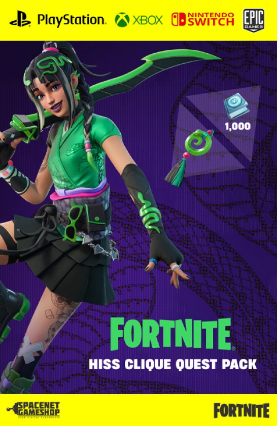 Fortnite - Hiss Clique Quest Pack