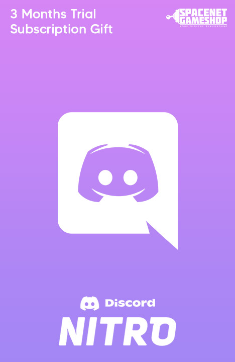 Discord Nitro - Trial Subscription Gift [3 Meseca]