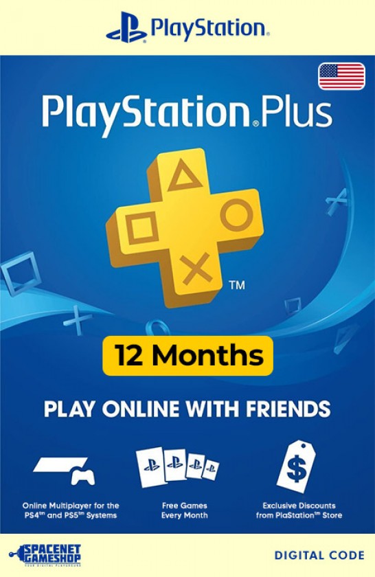 PlayStation Plus 12 Meseci [US]