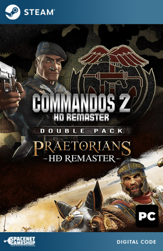 Commandos 2 & Praetorians: HD Remaster Double Pack Steam CD-Key [GLOBAL]