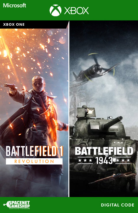 Battlefield 1 - Revolution & Battlefield 1943 Bundle XBOX CD-Key