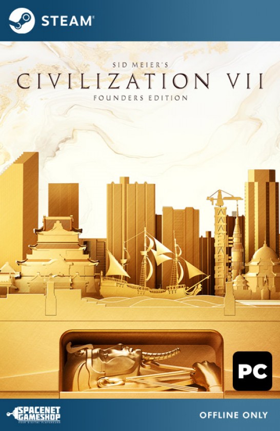 Sid Meiers Civilization VII 7 - Founders Edition Steam [Singleplayer Only]