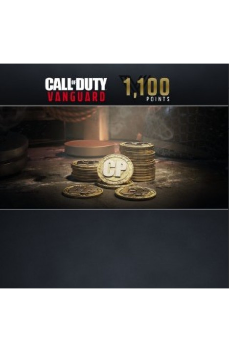 1,100 Call Of Duty: Vanguard Points US