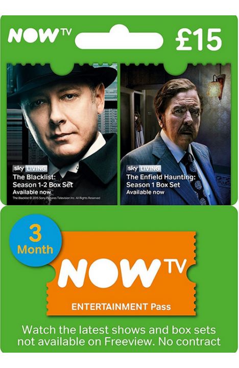 NOW TV - Entertainment 3 Month Pass