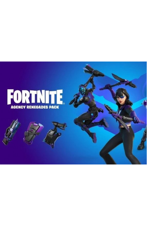 Fortnite - Agency Renegades Pack EPIC PC PS4 PS5 XBOX Switch